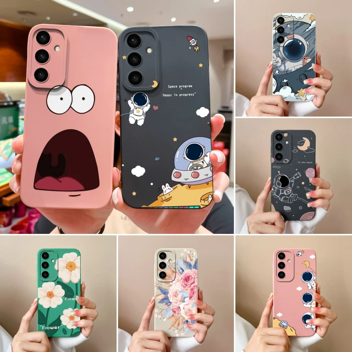 Fundas-para-Samsung-S24-Plus-Ultra-pintadas-silicona-l-quida-suave ...