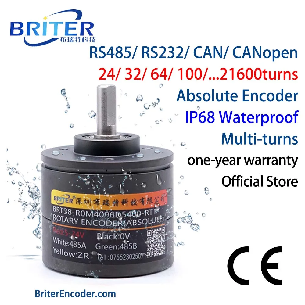 IP68-Waterproof-Rotary-Encoder-Magnetic-Multi-turns-Absolute-CANbus ...