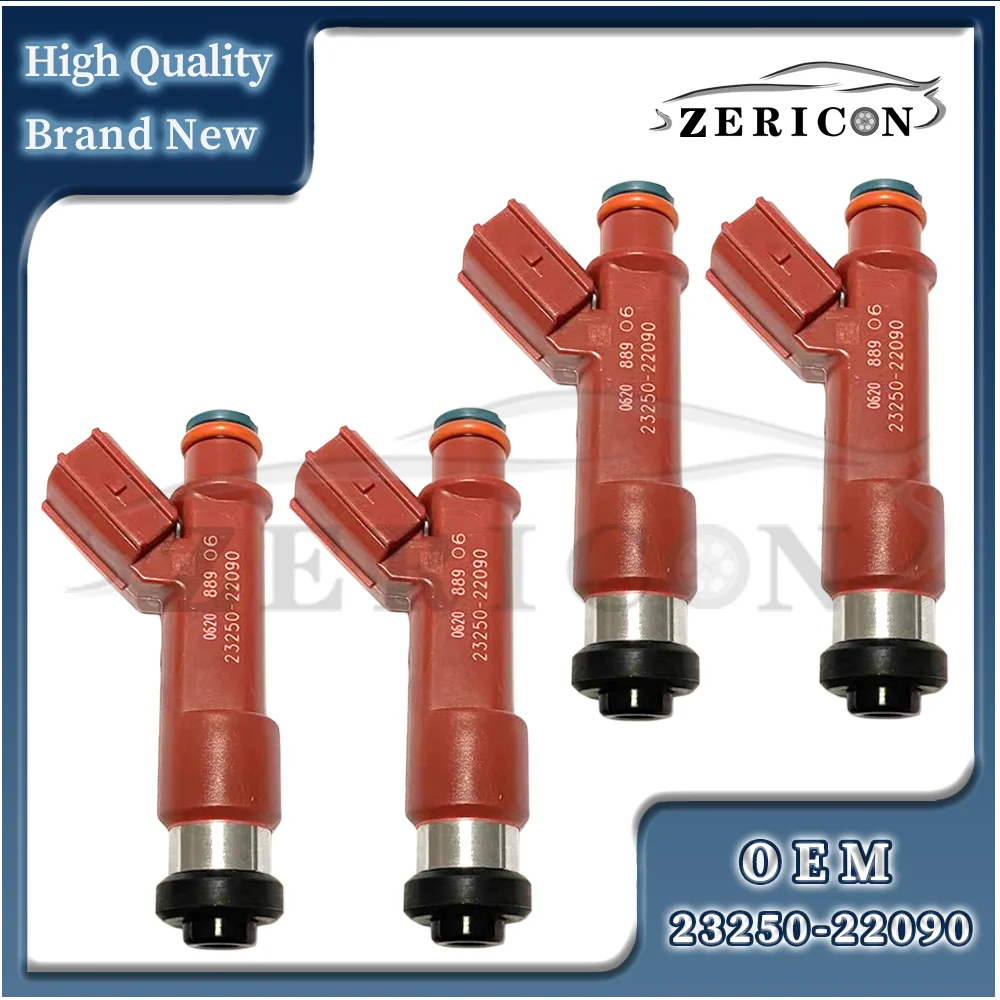 4pcs 23250-22090 2325022090 Brand New Fuel Injectors For Toyota Corolla ...