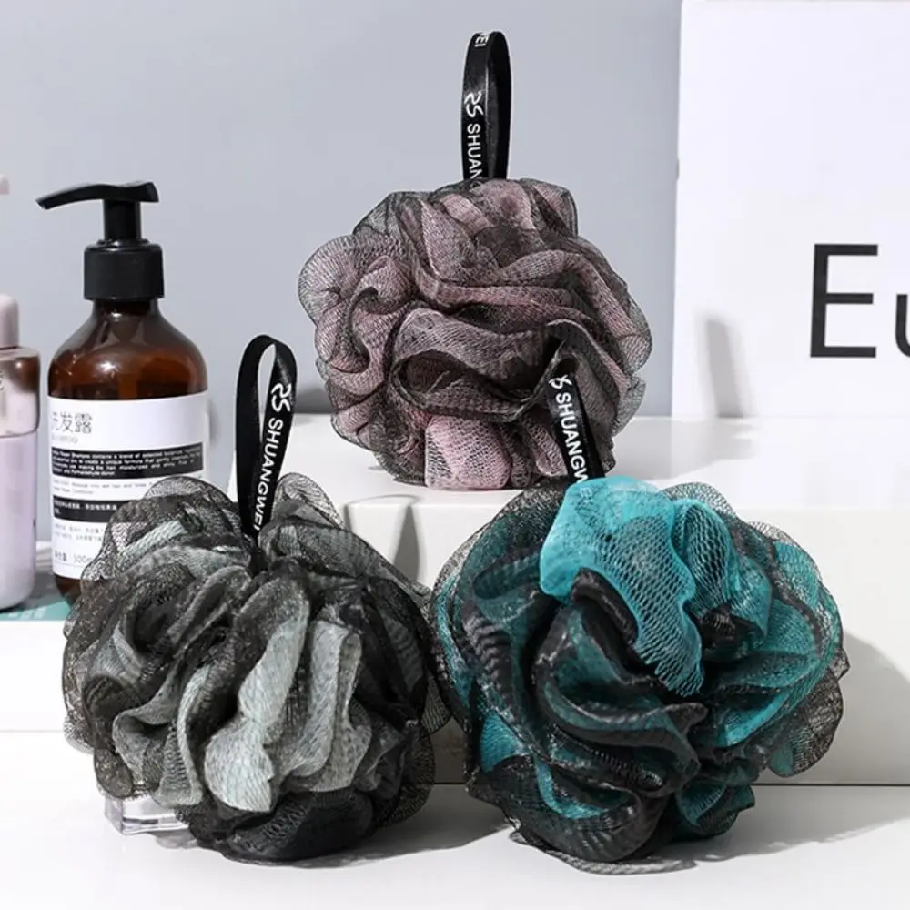 Adult-Bath-Ball-Bathing-Bath-Flower-Scrub-Foaming-Wire-Mesh-Bubble ...