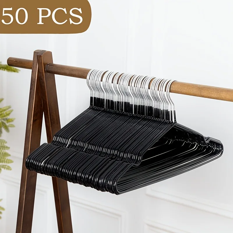 10pcs Premium Non-Slip Clothes Hangers – Heavy-Duty Slim Design for ...