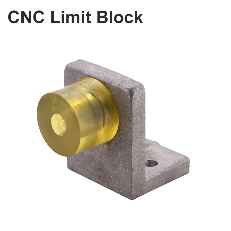 Cast-Aluminum-Limit-Block-Buffer-Stop-Impact-Rubber-Cushion-Limit-Pile ...