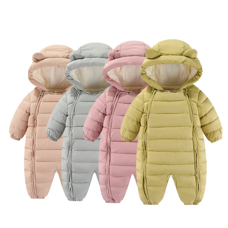 New-born-Baby-Girl-clothes-Autumn-Winter-Snowsuit-Plus-Velvet-Thicken-clothing-Jumpsuit-Romper ...