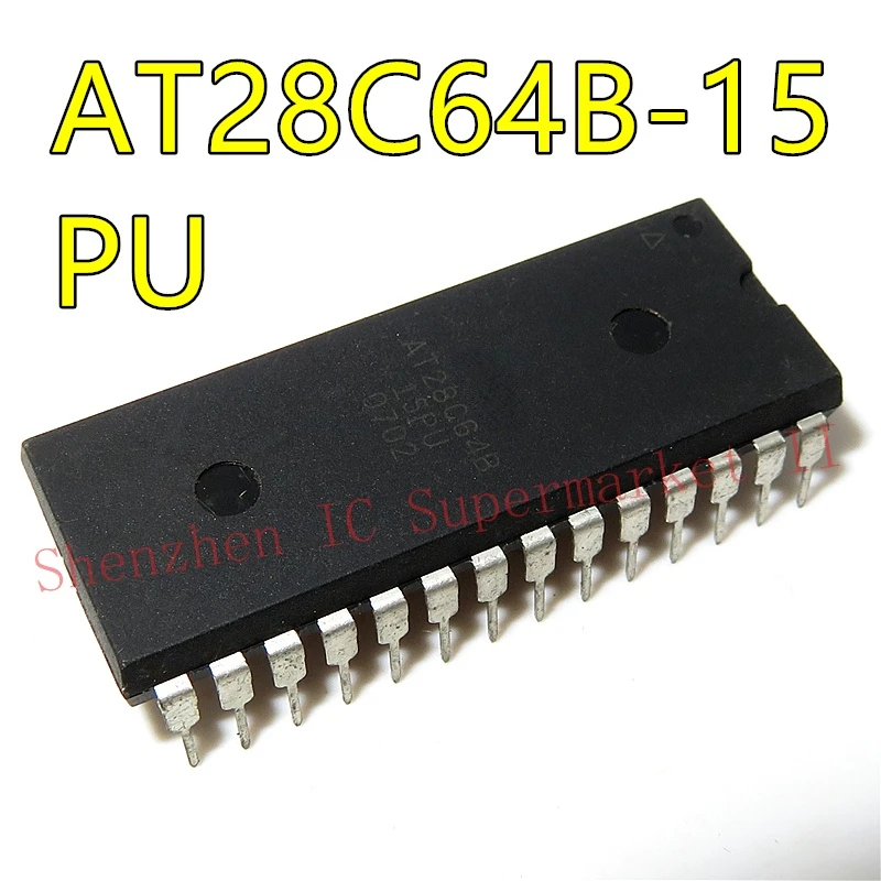 1pcs-lot-AT28C64B-AT28C64-28C64-AT28C64B-15PU-AT28C64B-15PC-DIP-28-In ...