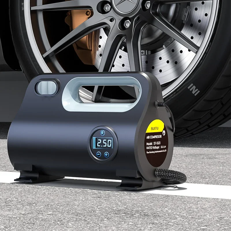 Portable-Car-Inflatable-Pump-Wireless-Electric-Air-Pump-For-Tire ...