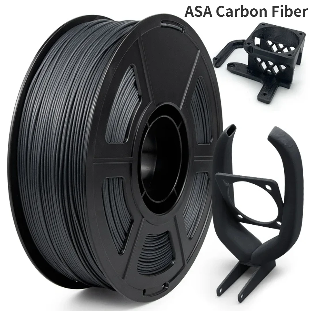 Carbon-Fiber-ASA-Filament-1-75mm-Black-ASA-with-UV-Rain-Heat-Resistant-Engineering-Filament ...