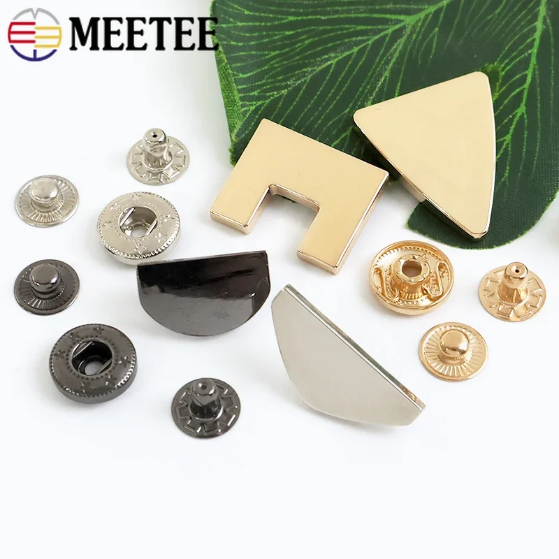 5-20Sets Metal Snap Buttons for Sewing Coats Fastener Press Studs ...
