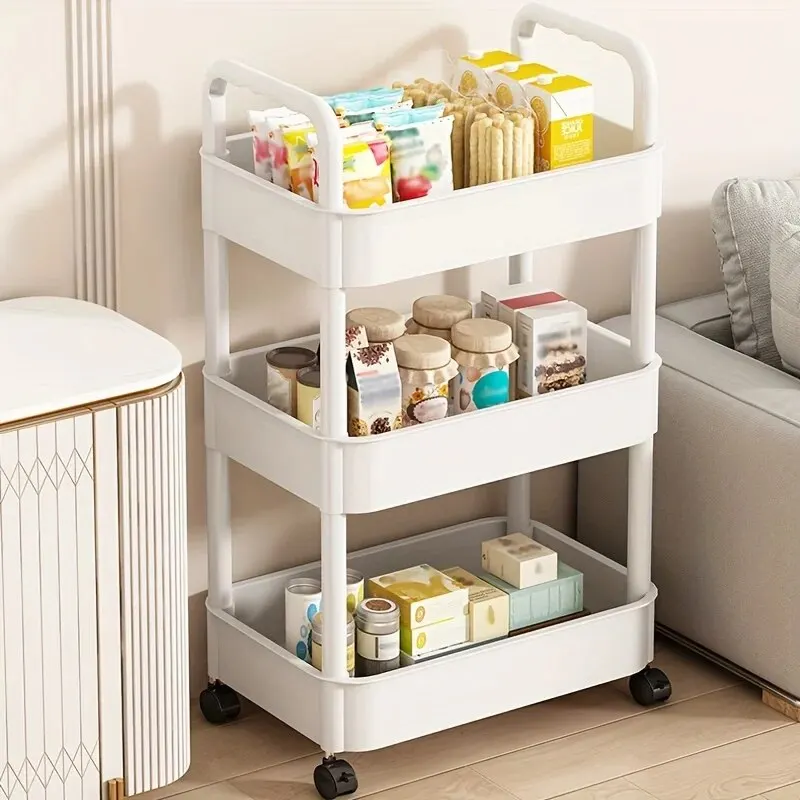 Household-Multi-layer-Small-Cart-Storage-Rack-Floor-To-Floor-Kitchen ...