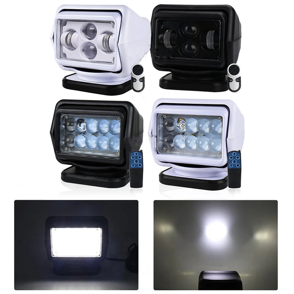 12V-50W-60W-Portable-Remote-Wireless-Control-Led-Marine-Search-Light ...