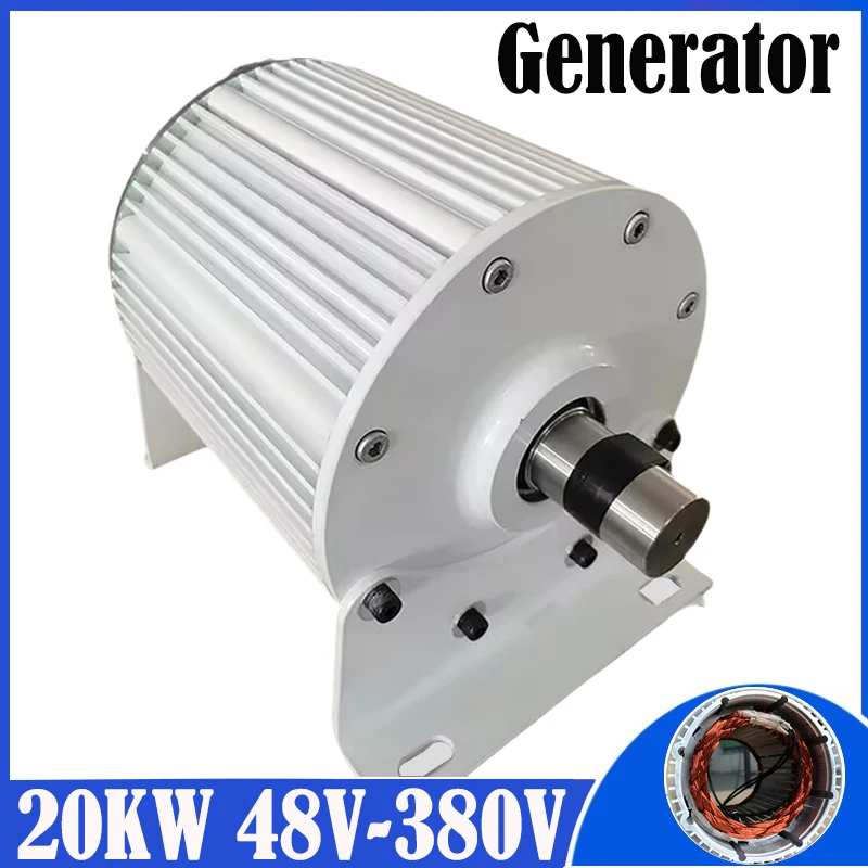 10000W-20W-Generator-48V-96V-220V-380V-Low-Speeds-3-Phase-Gearless ...