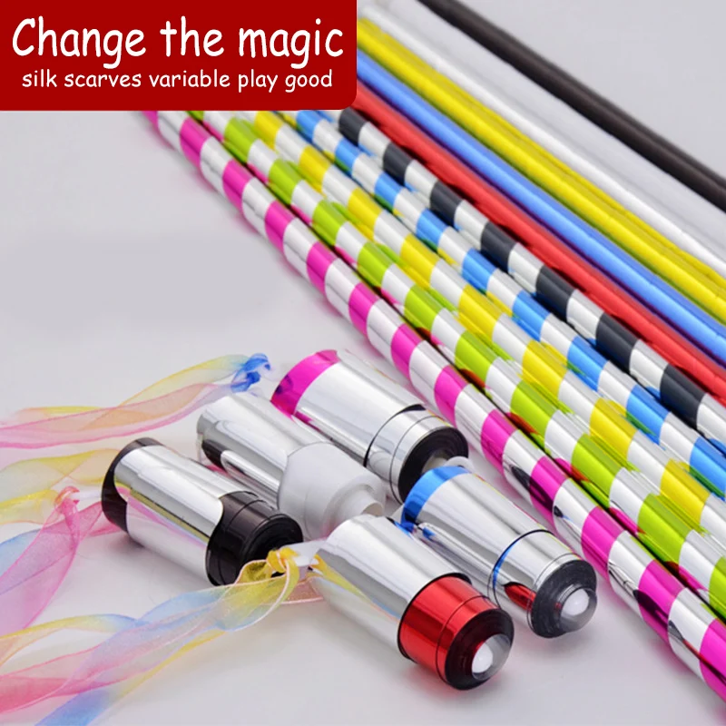 Magic-Wand-Long-Plastic-Cane-Close-Up-Tricks-Stage-Stick-70cm-Frete-Gr ...