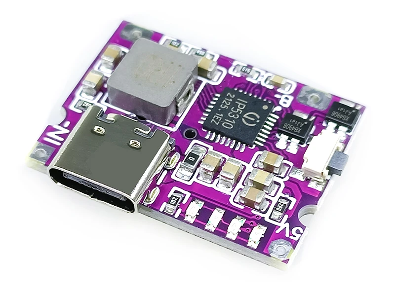 5V 3.1A Type C USB Boost Converter Step Up Power Module IP5310 Mobile ...