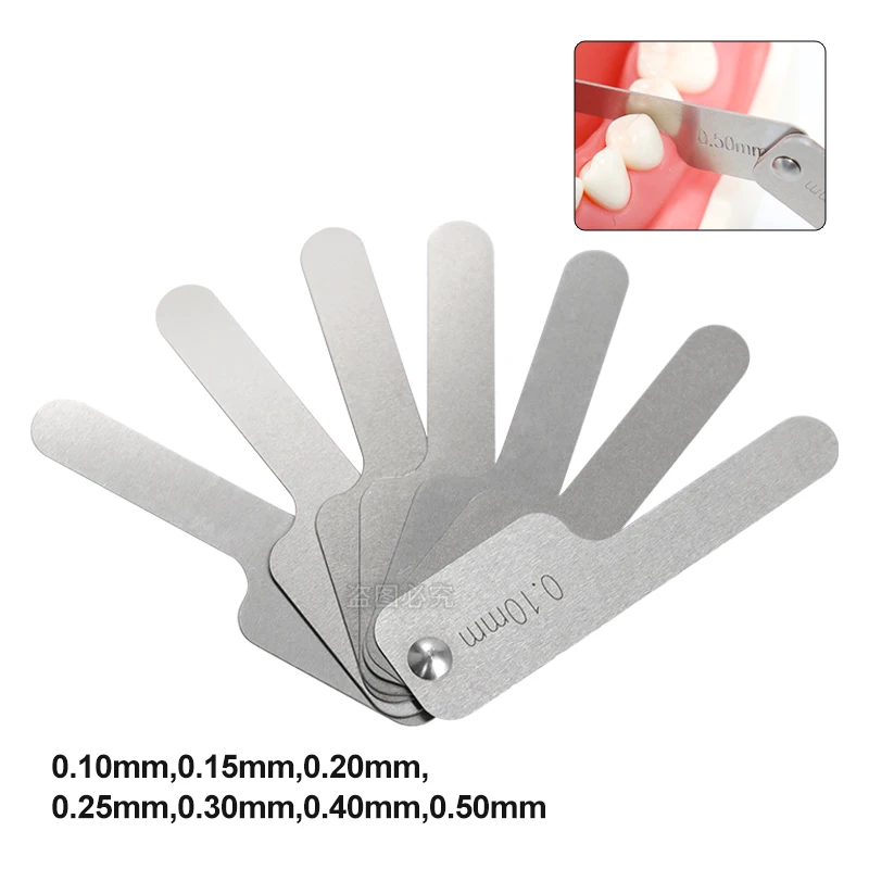 Dental-Interproximal-Reduction-Gauge-Ruler-Orthodontic-Treatment-Tools ...