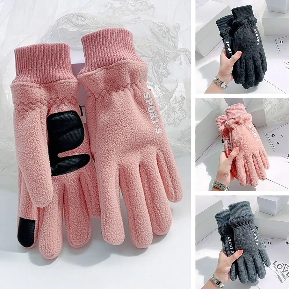 Colorful-Warm-Women-Gloves-Fashion-Fingers-Open-Winter-Autumn-Riding ...