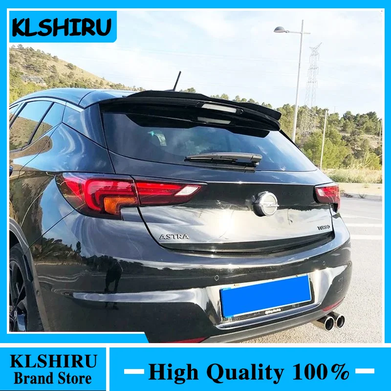For-Opel-Astra-K-Hatchback-2015-2021-Rear-Trunk-Roof-Spoiler-Cap-Rear ...