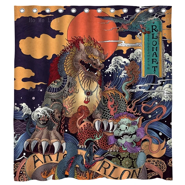 Japanese Sea Monster Art