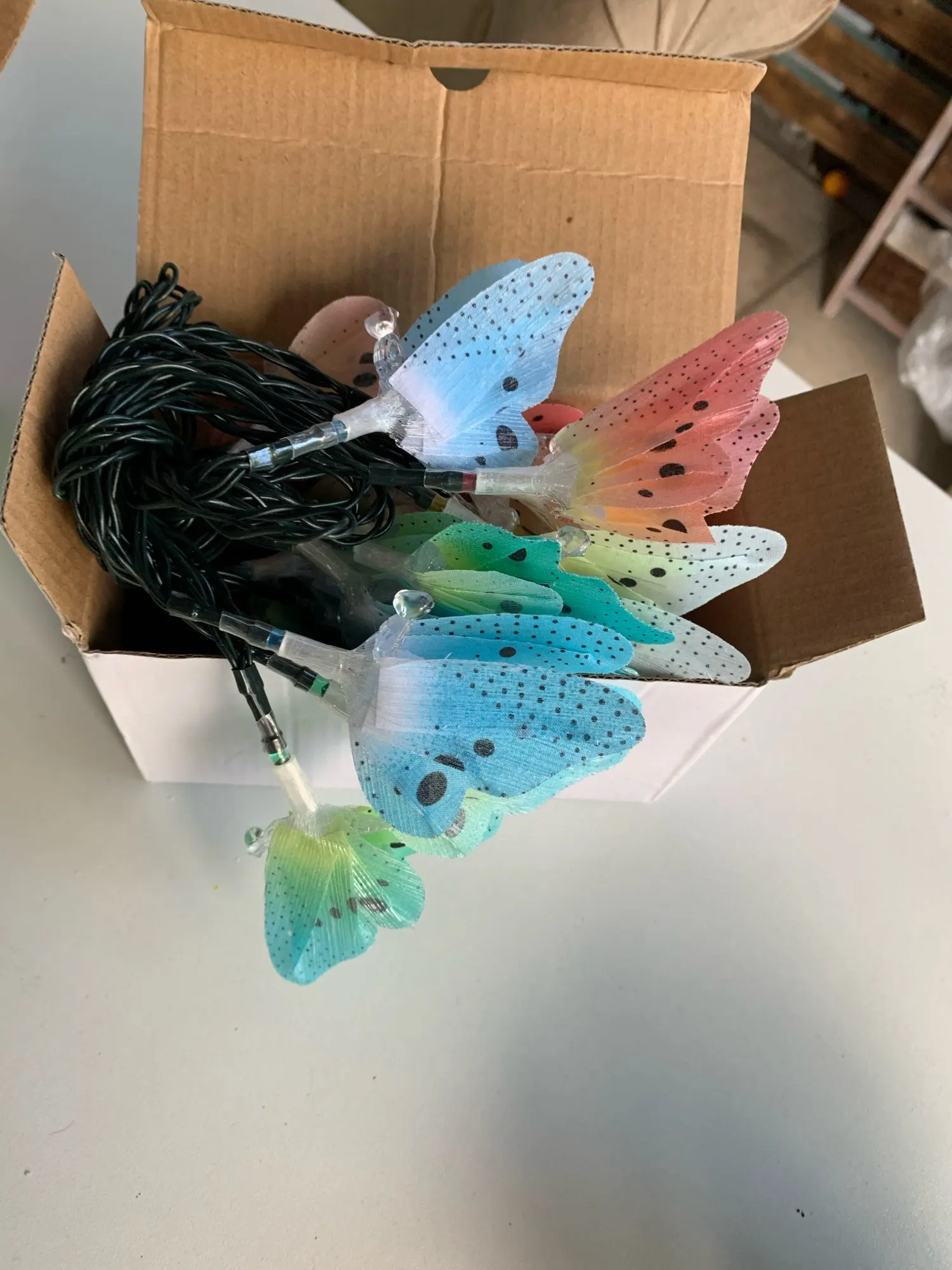 LED Solar Powered Butterfly String Lights – Warmly Lights