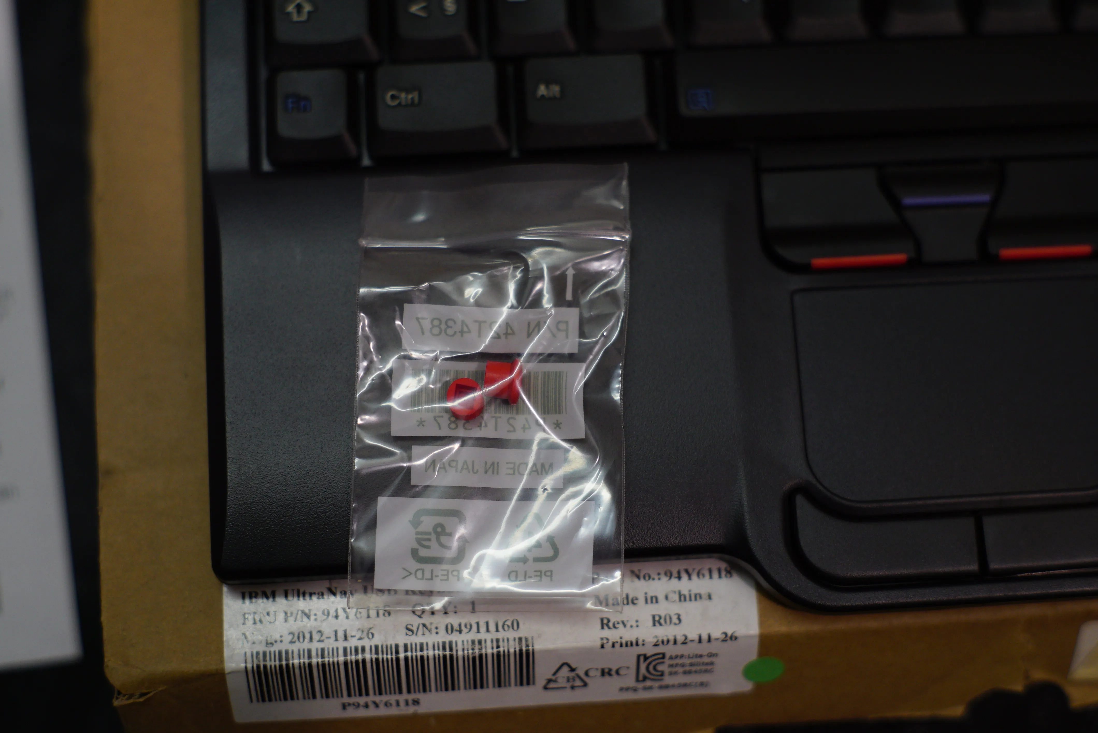 Ibm Lenovo Sk8845-rc Ultranav Keyboard Sk-8845 Trackpoint Thinkpad Usb ...