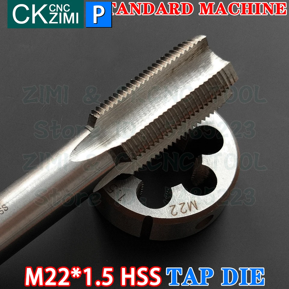 High Speed Steel Tap Set Burkit M28 X 1.5 Tap And Die Set - Right Hand ...