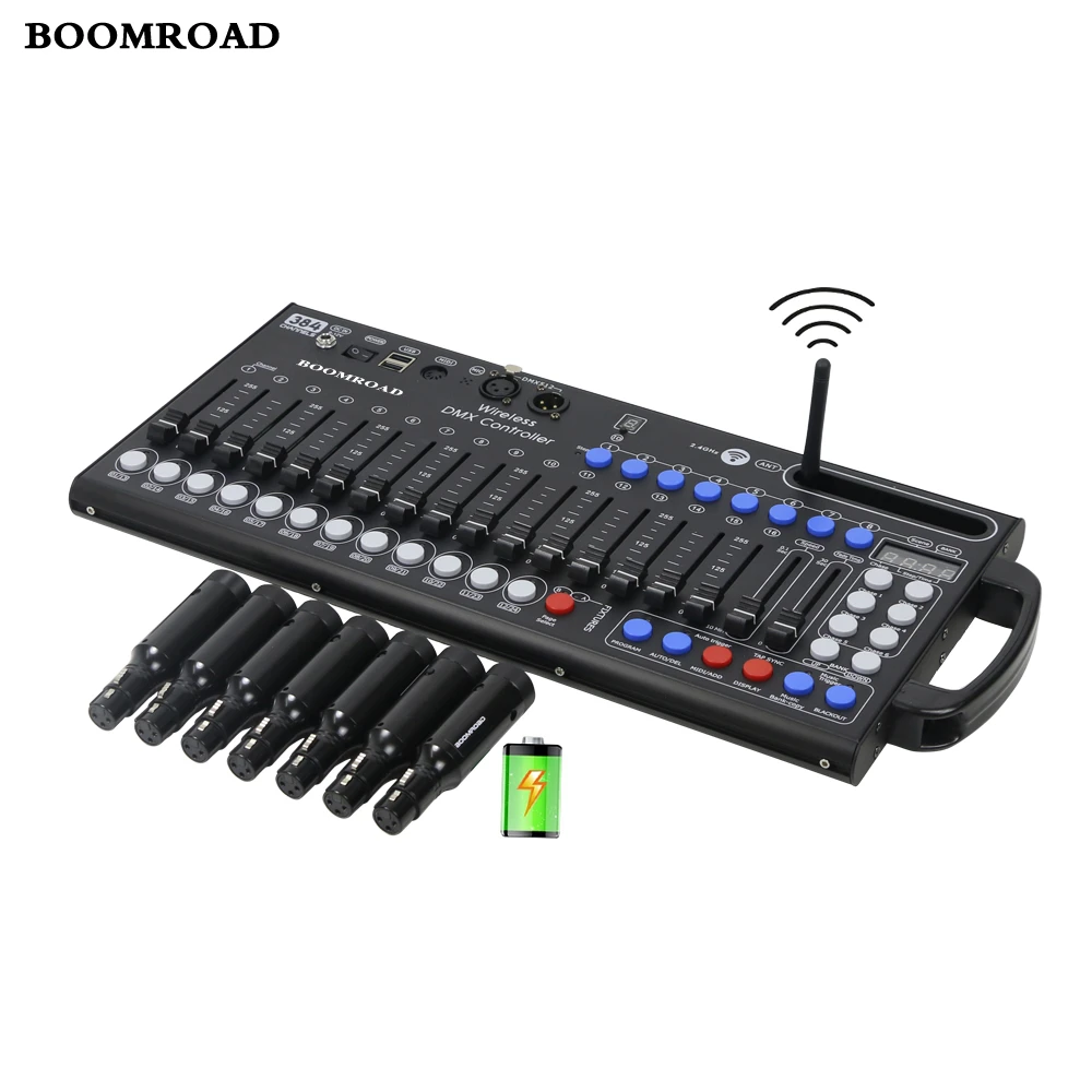 Ultra Thin 384CH DMX Controller DMX 512 Console Wireless DMX Receiver ...