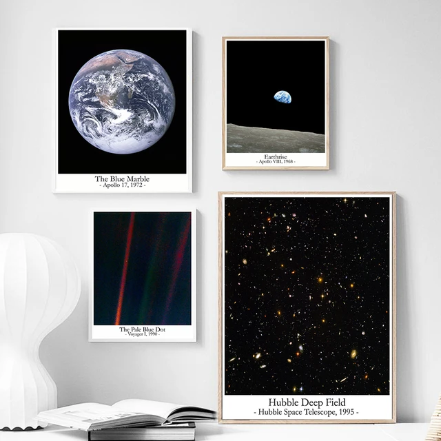 Milky Way Hubble Telescope Poster