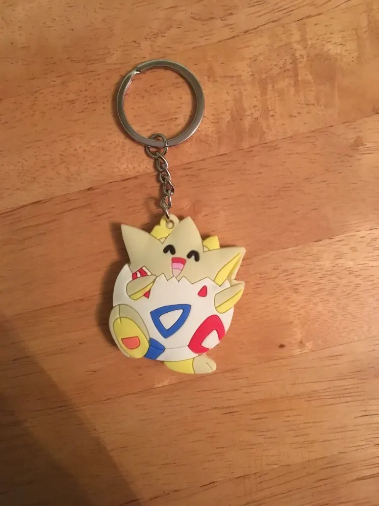 Pokemon Meowth Lapras Vulpix Togepi Piplup Mewtwo PVC Keyring ...