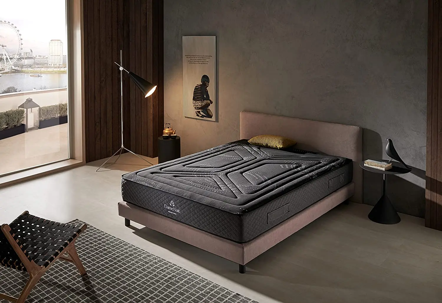 SIMPUR-Matelas Dame Nuit, toutes les mesures, sac à ressort, hauteur 25 ...