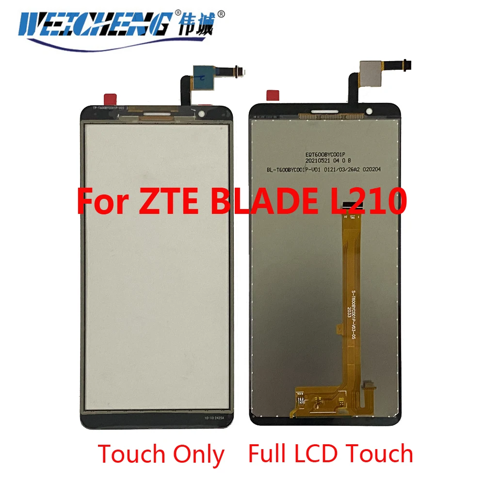 6.0''For ZTE Blade L210 LCD Touch Screen Panel Glass Display Digitizer ...