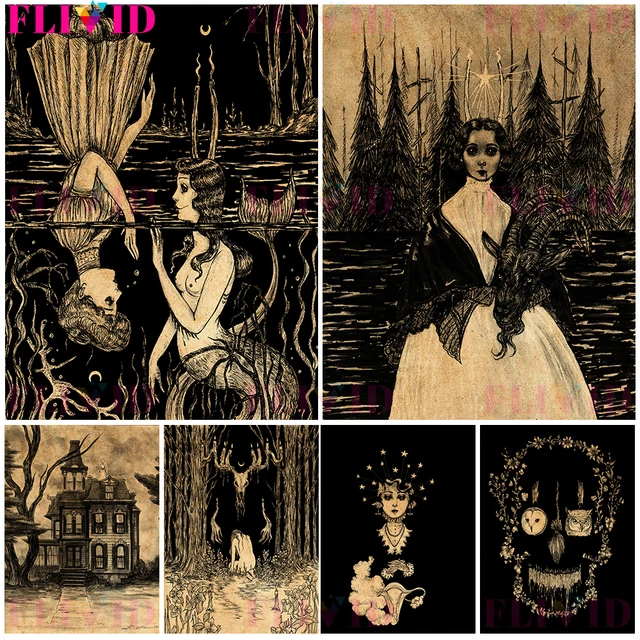Dark Gothic Drawings In Pencil