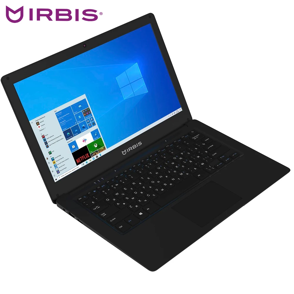 IRBIS NB77, Intel Atom Z3735F (1,33 GB), RAM 2 GB, eMMC 32 GB, Intel HD Graphics, Windows 10 ...