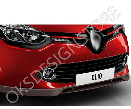 For-Renault-Clio-4-2012-2016-Sport-Front-Bumper-Bottom-Attachment-Front ...