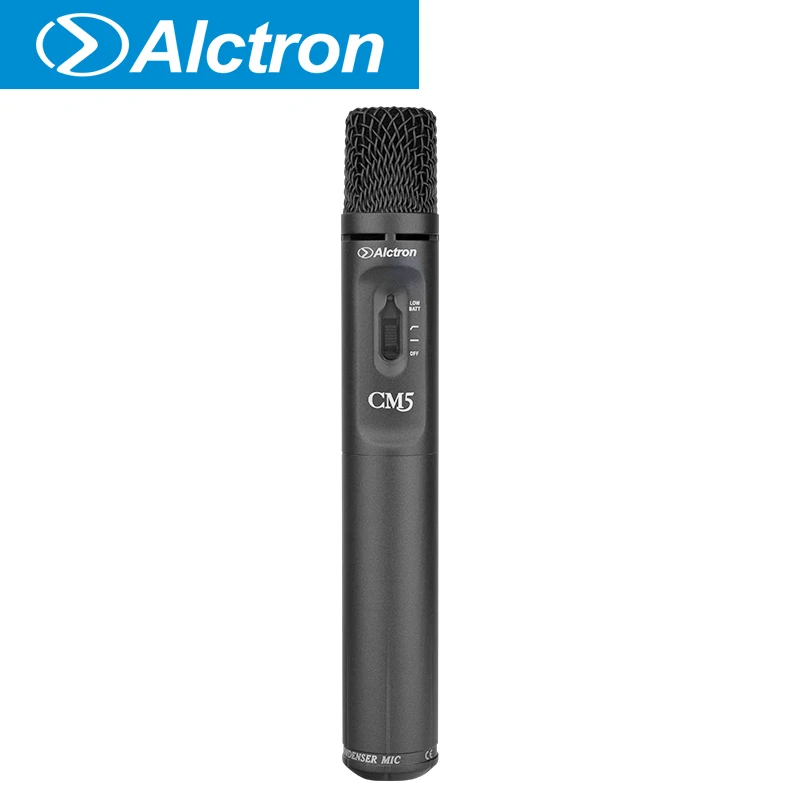 Alctron CM5 micrófono de instrumentos profesionales, interruptor ...