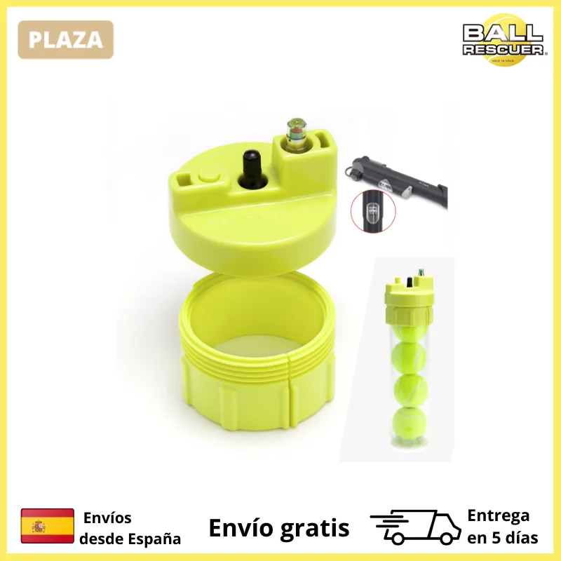 Ball rescue Premium Plus: pressurizer of tennis balls and padel ...