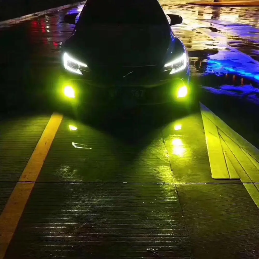 Green Fog Lights