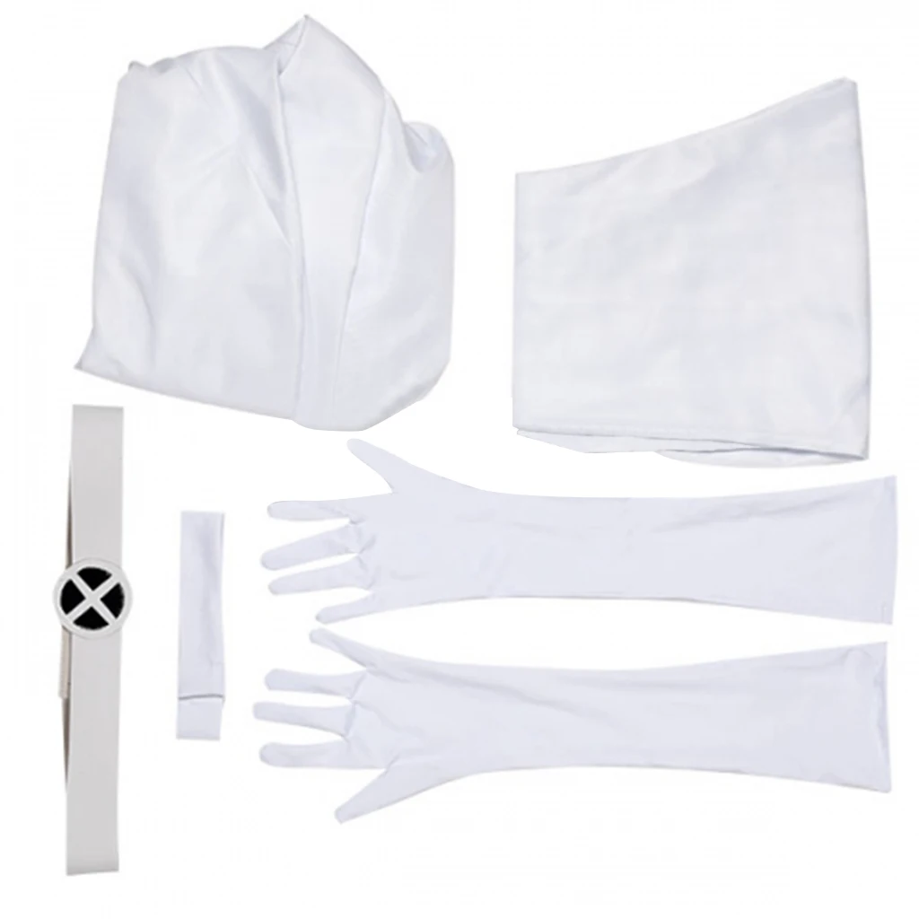 White Queen Emma Frost Cosplay Costume Full Suit - AllCosplay.com