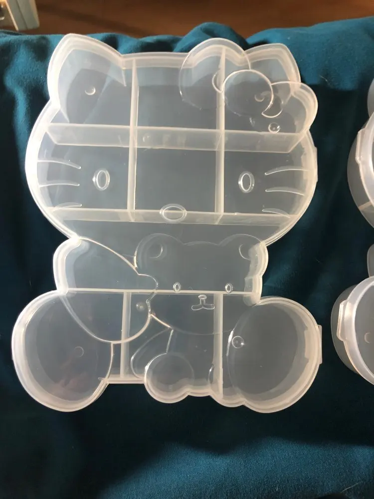 Cartoon Hello Kitty Design Plastic Storage Box - KawaiiMerch.com