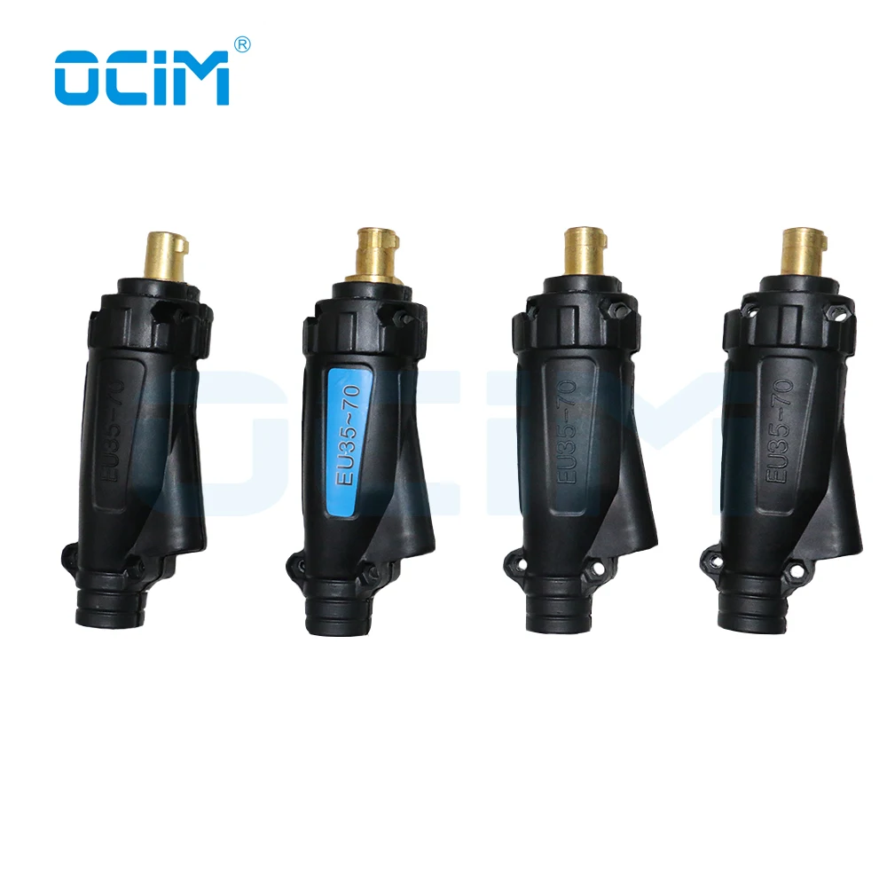 1PC Welding Parts Euro Connector For Tig Welding Torch Cable 10-25 Or ...