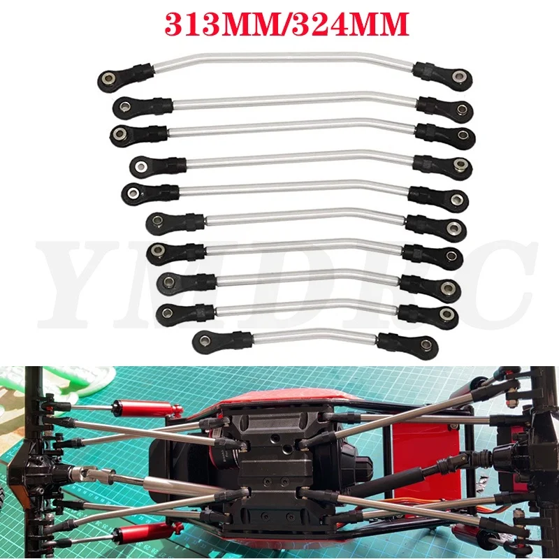 10PCS Metal RC Links Upper + Lower Linkage Chassis Link Set With ...