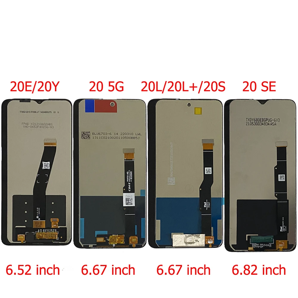 Écran Lcd, Pour Tcl 10 Se Tcl 20 5g Tcl 10l 5g T770h Tcl Duplex Tcl 20 ...
