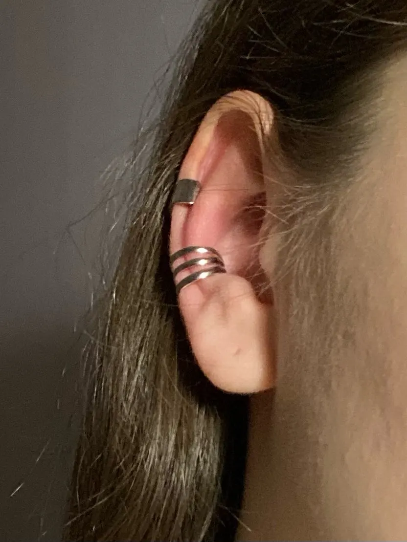 Simple Smooth Ear Cuffs | Dagiba Jewelry