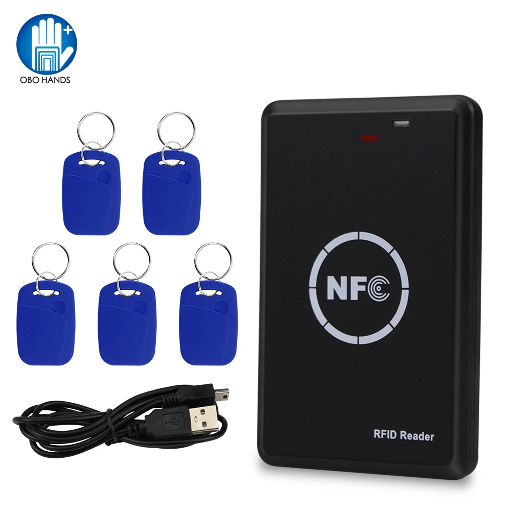 NFC 카드 리더기, EM ID IC UID, 13.56MHz 열쇠 고리 프로그래머, USB RFID 복제기 스캐너, 무료 소프트웨어, 125KHz RFID 복사기, 신제품 ...