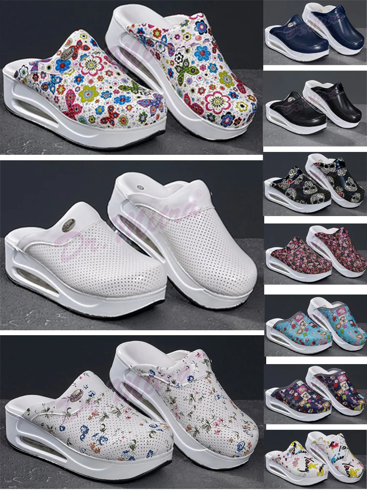 Lady Hospital Surgical Medical Slipper Casual Work Clogs Dentist ...