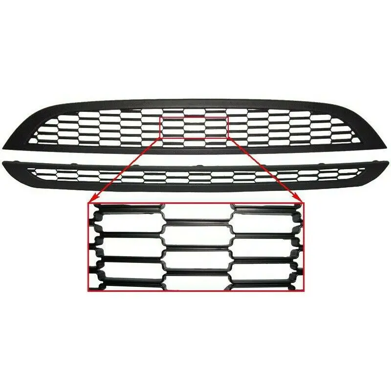Radiator-Grille-grill-guard-for-Mini-Cooper-S-jcw-look-from-2001-to ...