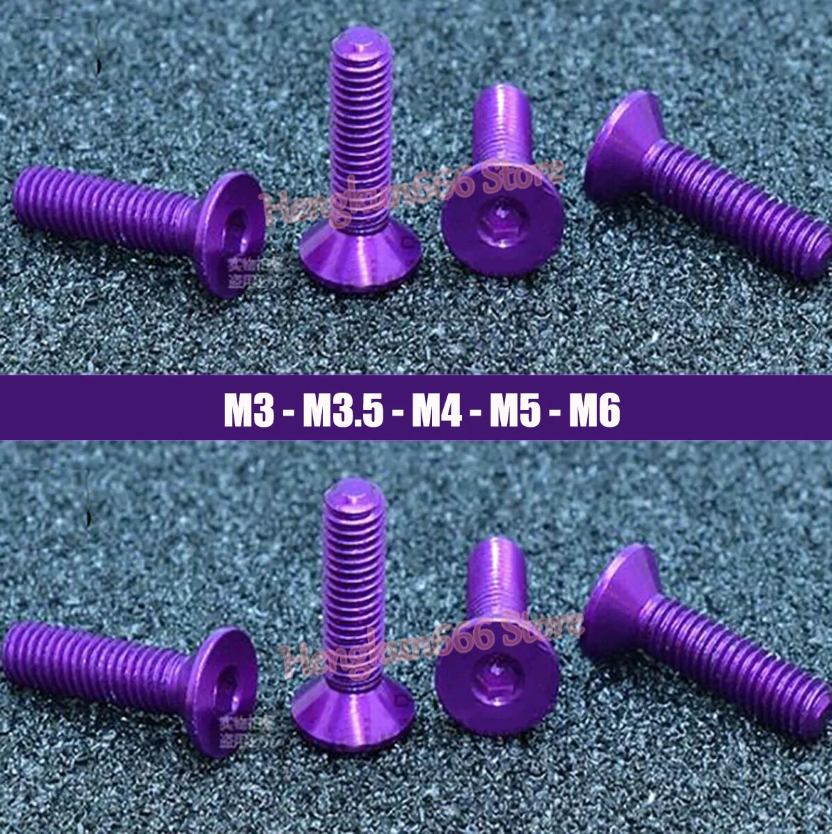 M3-M3-5-M4-M5-M6-Aluminum-Alloy-Flat-Head-Socket-Cap-Screw-Purple ...
