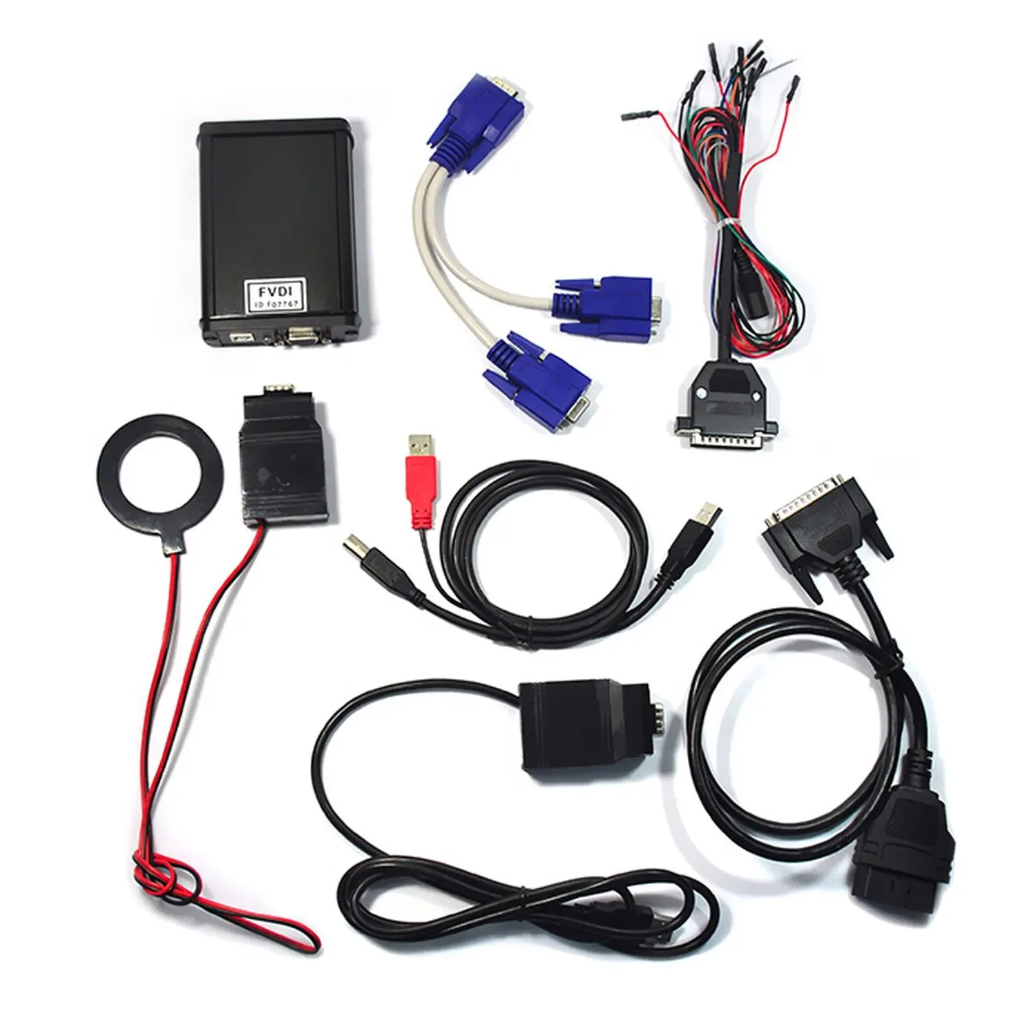 FLY 2014 FVDI Abrites Commander avec 18 logiciels copie des clés et ...