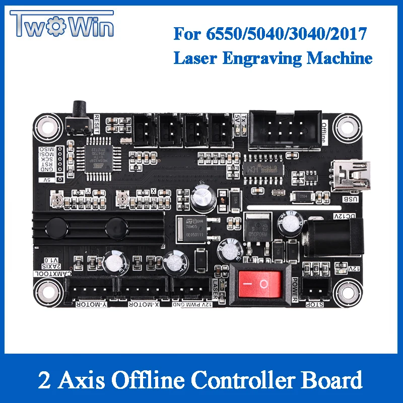 2 Axis Offline Controller Board ,grbl Usb Port Cnc Engraving Machine ...