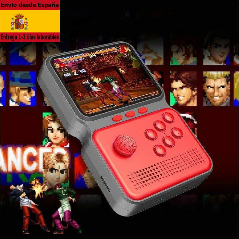 Portable-gaming-console-retro-16-Bits-classic-game-box-power-M3-Pocket ...