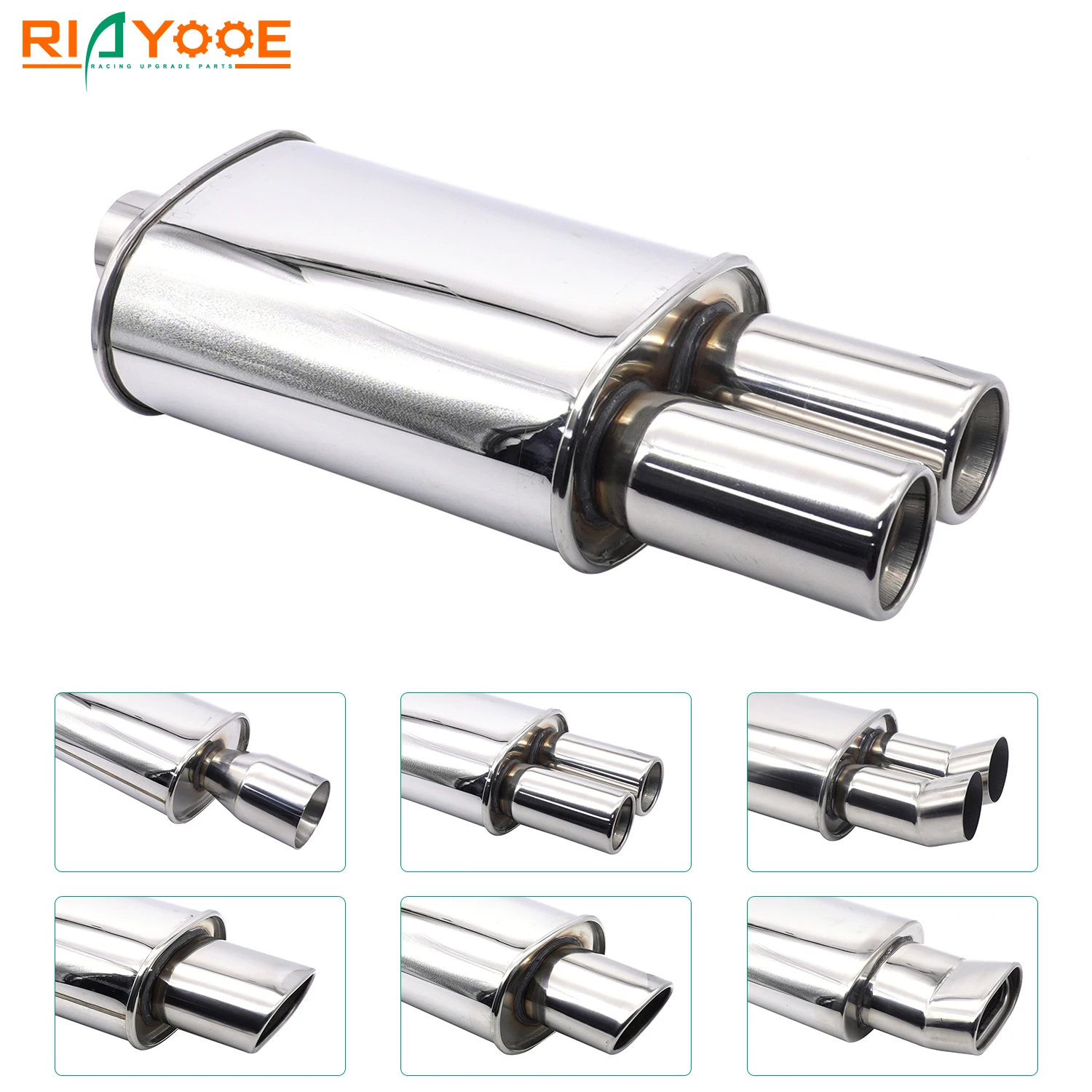 Stainless-Steel-Car-Exhaust-Muffler-Pipe-System-Racing-Sport-Mufflers ...