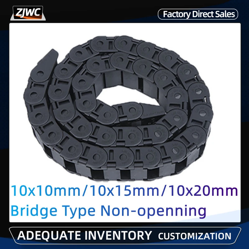 Cnc Cable Drag Chain | Wire Carrier | Transmission Chains - 10x10mm ...