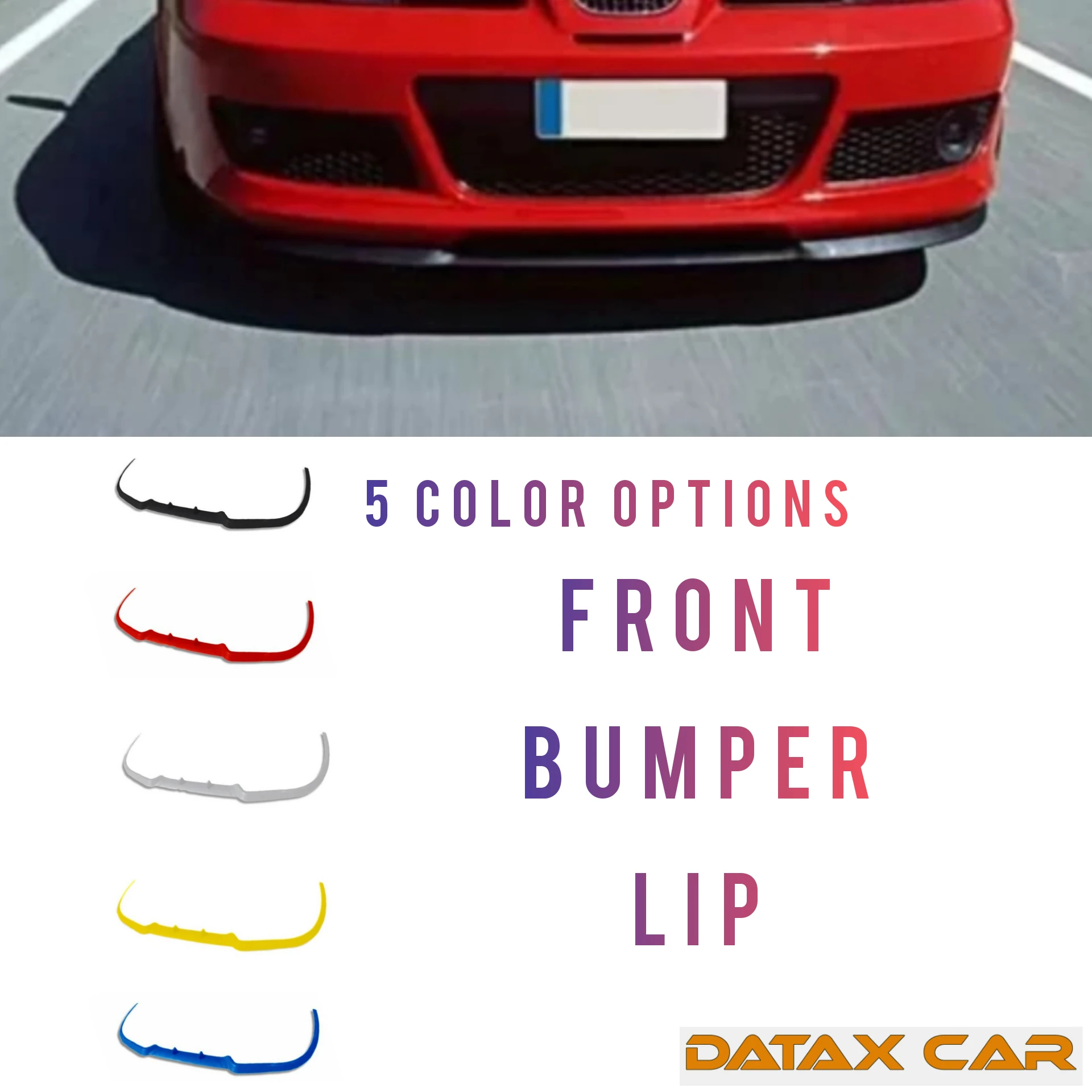 For Seat Leon Mk1 1m Cupra R Front Spoiler Front Bumper Lip Spoiler Lip ...